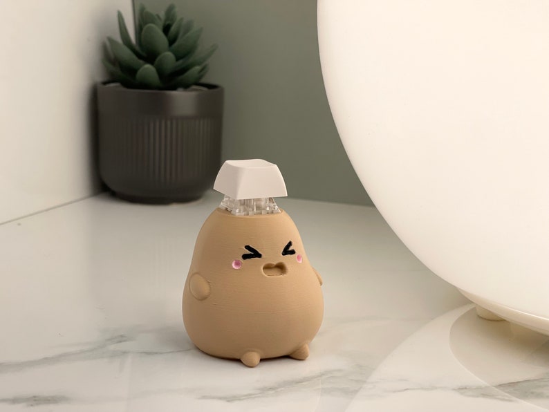 Cute Potato Fidget Mechanical Keyboard Lover 3D Printed - Etsy