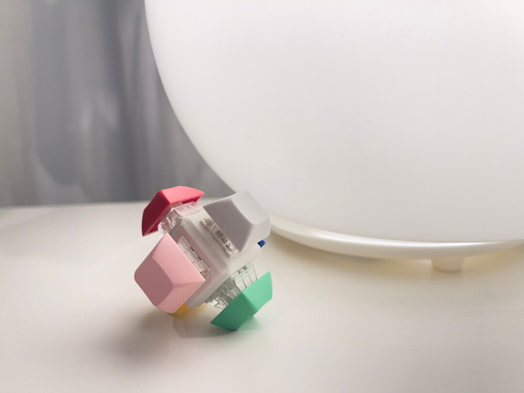 Galaxy Fidget Clicker Cube Asmr Mechanical Keyboard - Etsy