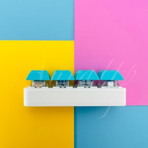 4 Keys Line Mechanical Keyboard Fidget Toy 3D Printed Fidget Toy ...