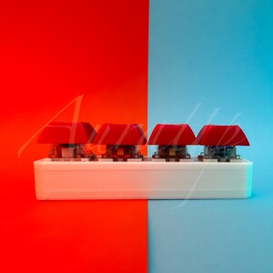 4 Keys Line Mechanical Keyboard Fidget Toy 3D Printed Fidget Toy ...