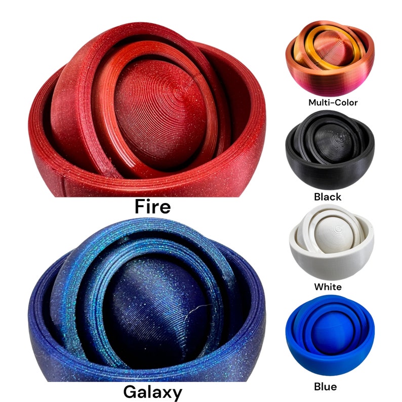 Galaxy Gyroscope Fidget Fidget Spinner Toy Finger Toy Hand - Etsy
