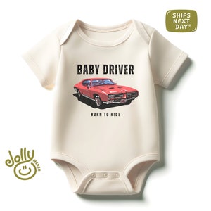 Baby Driver Bodysuit, Born to Ride Baby Bodysuit, Adventure Bodysuit ...
