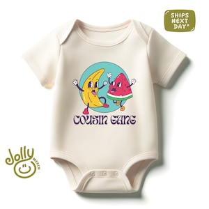 Retro Cousin Gang Bodysuit, Cousin Gang Baby Bodysuit, New Cousin ...