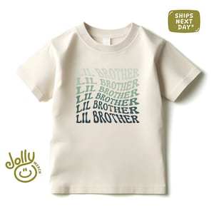 Retro Lil Brother Shirt, Lil Brother Toddler T-shirt, Lil Brother ...
