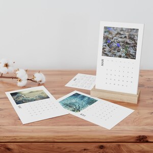 2023 Vertical Desk Calendar: Nature Themed - Etsy