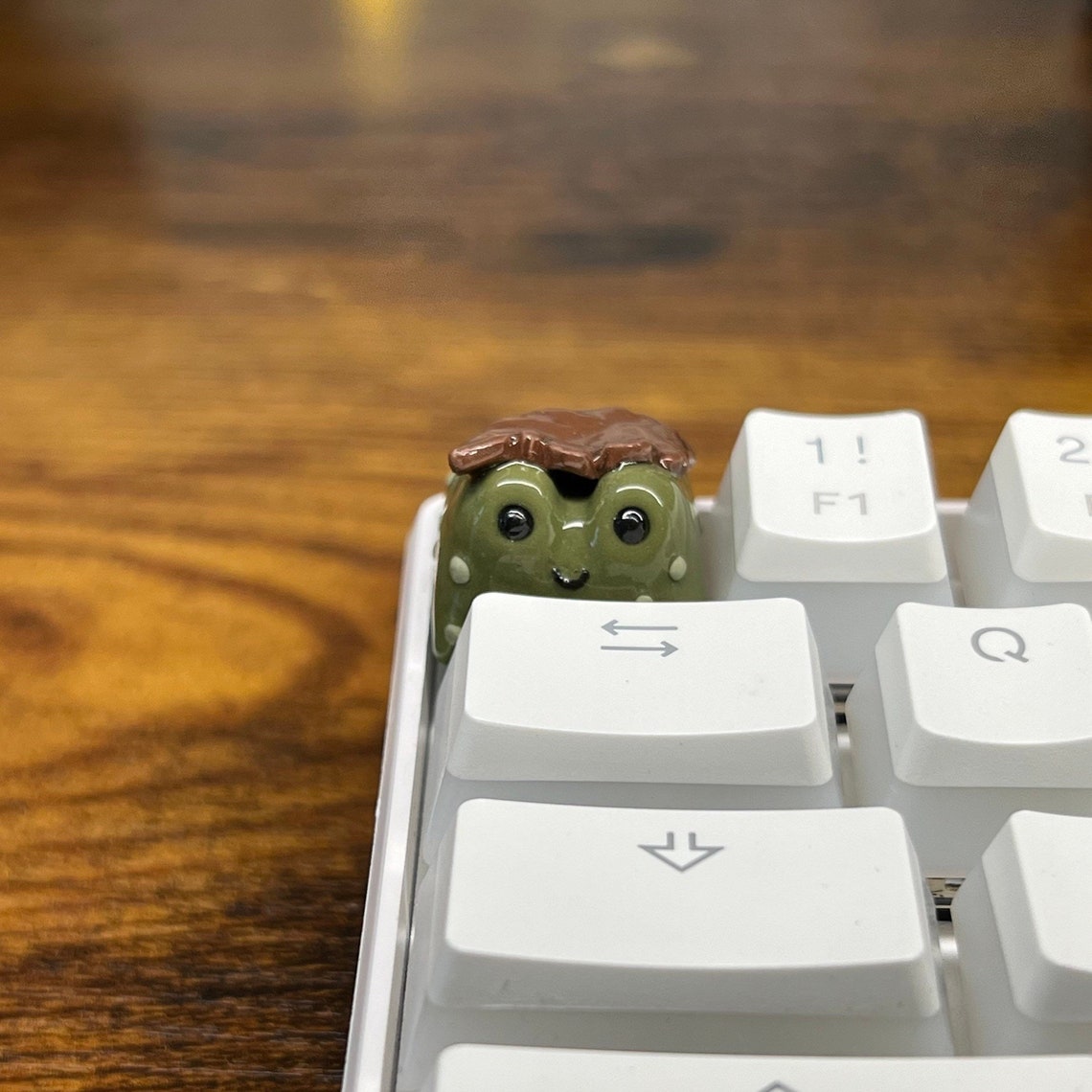 Forest Toad Keycap: Handmade Goblin Core Artisan Keycap - Etsy