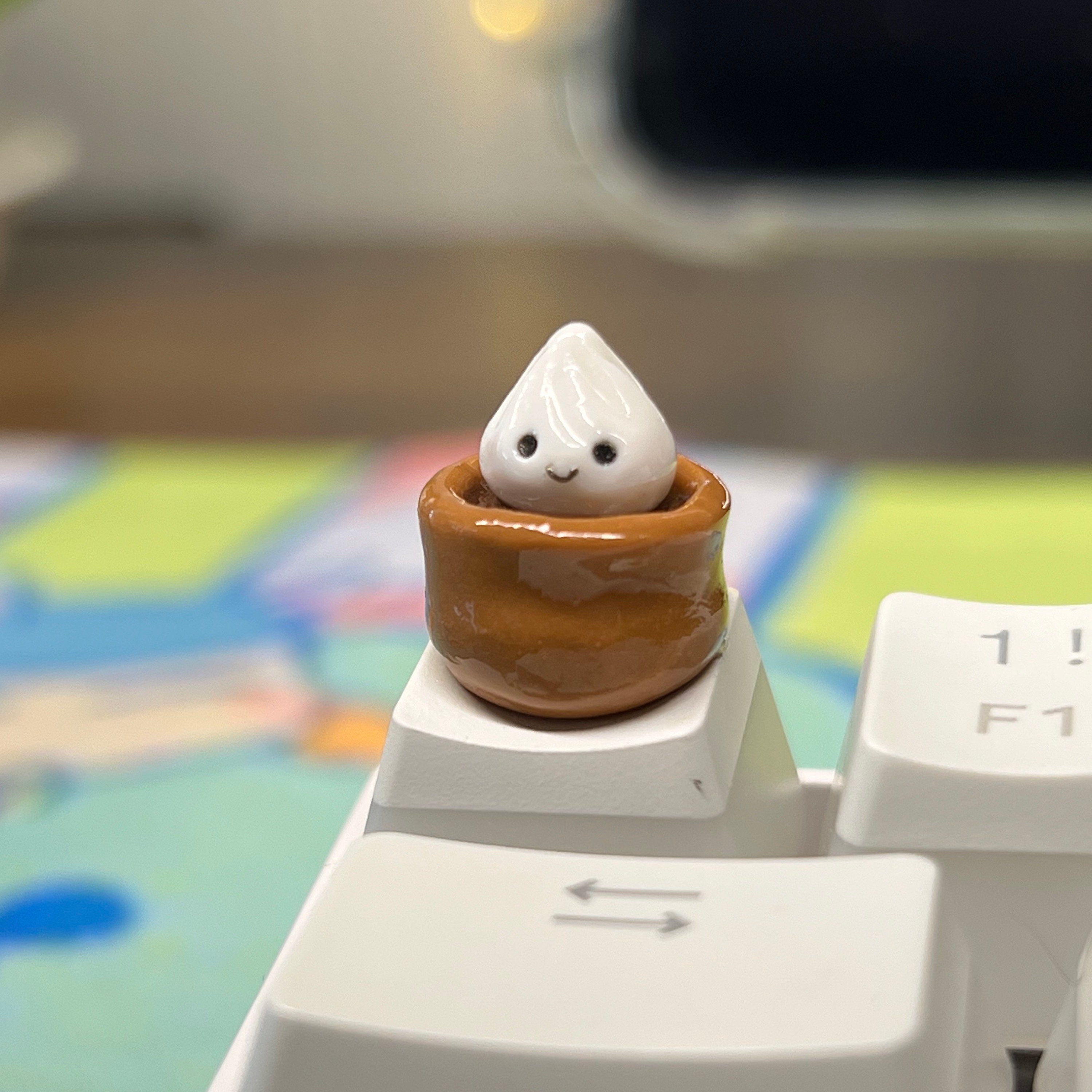 Dumpling Keycap, Made to Order, Cute Keycap, Artisan Keycap, Handmade ...