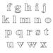 Roman Letter Tracing: ABC Uppercase and Lowercase (digital Download) - Etsy