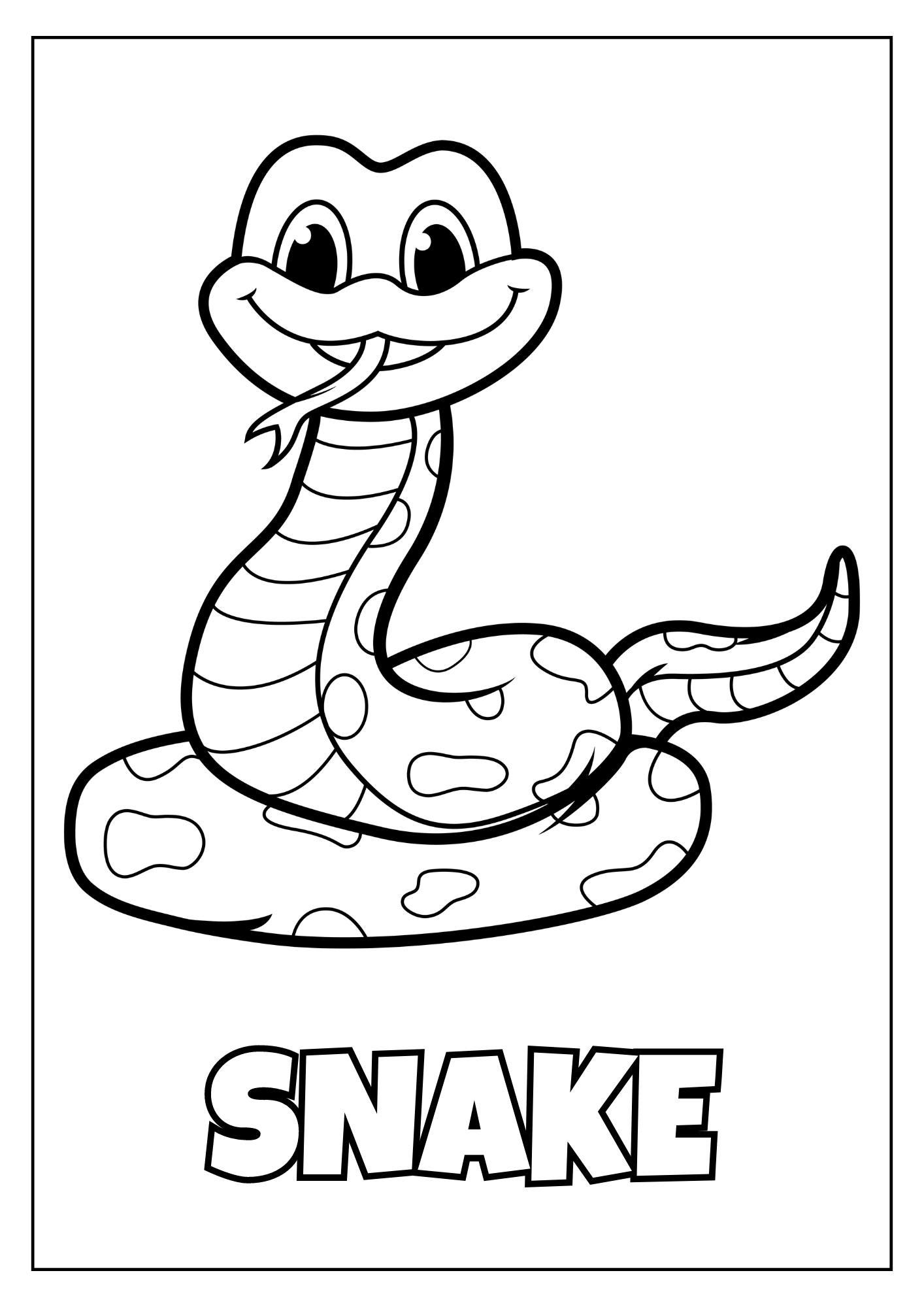 40 Cute Animals Printable Coloring Pages for Kids, Toddlers ...