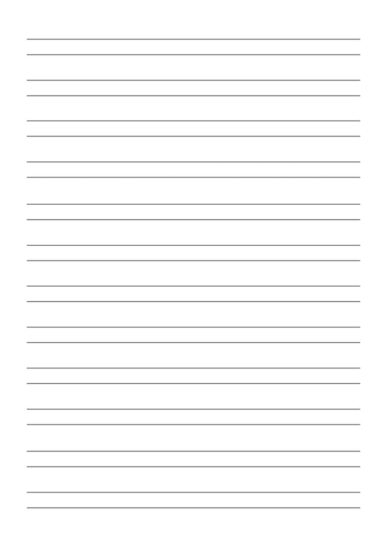 Handwriting Without Tears Paper, Printable Instant Download, PDF ...