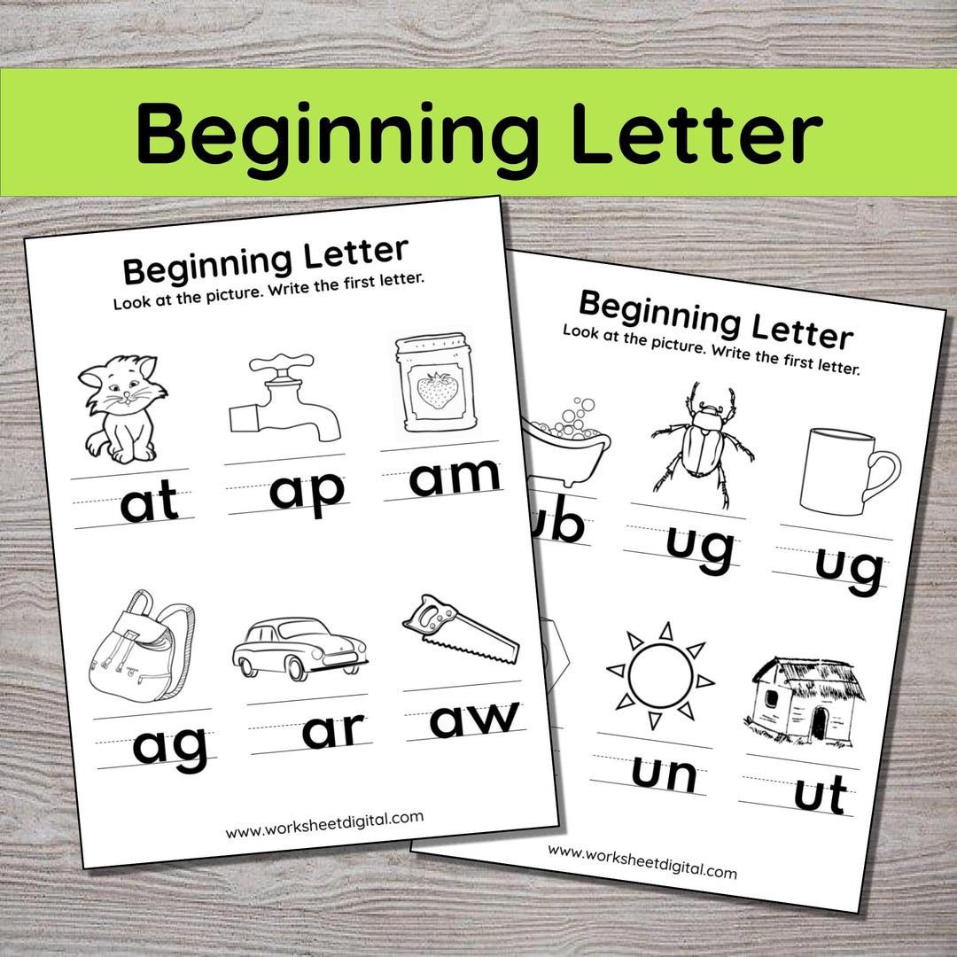 CVC Words Worksheets, Missing Letter Cvc Words Worksheets, CVC Short ...