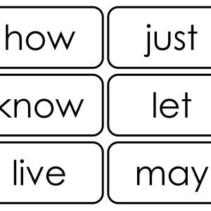 Printable Dolch First Grade Sight Words Flashcards 41 Cards, Child ...