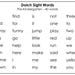 Printable Dolch Pre-kindergarten Sight Words Flashcards 40 Cards, Child ...