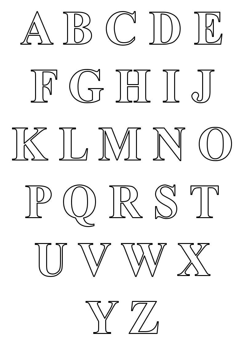 Roman Letter Tracing: ABC Uppercase and Lowercase (digital Download) - Etsy