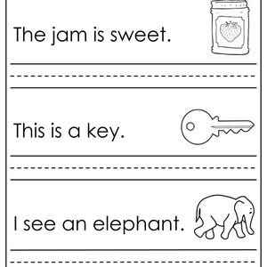 Sentence Writing Worksheets: Simple Sentences Activity (PDF Download ...