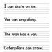 Sentence Writing Practice Worksheets: 1st-3rd Grade ELA (PDF Pattern ...
