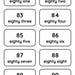 Numbers 1 - 100, Number Words Flash Cards, Printable Worksheet ...