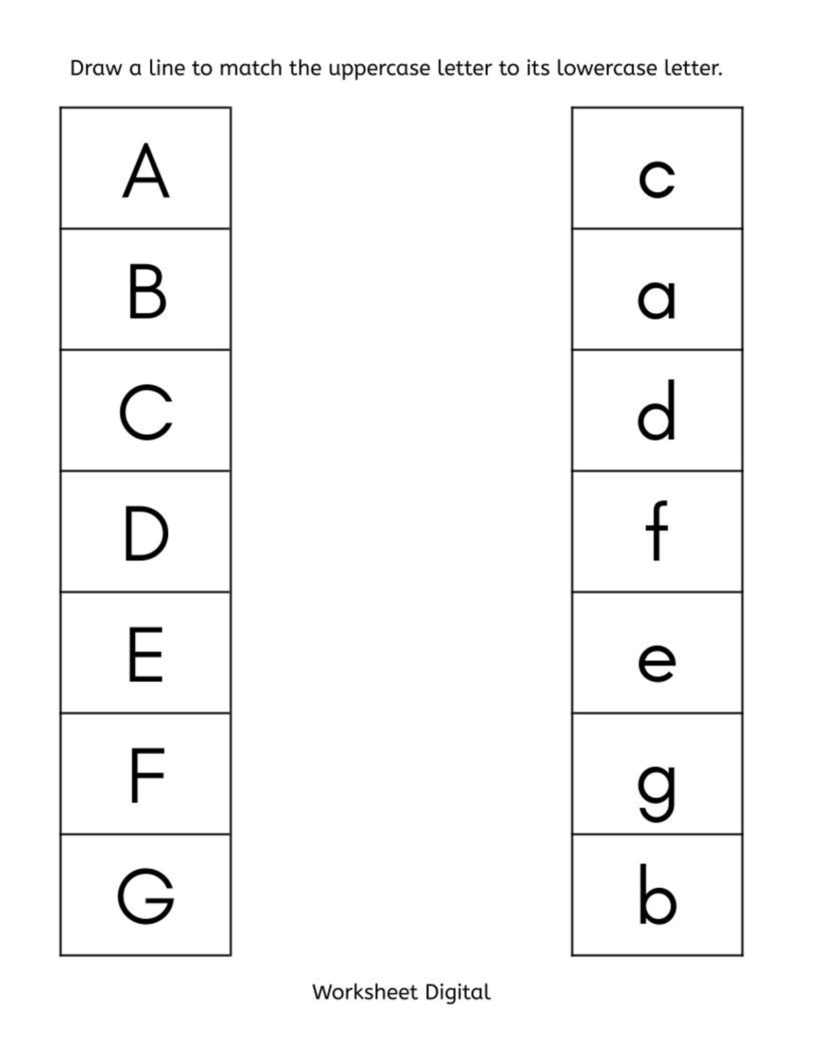 Kindergarten Worksheet, Alphabet Printable Worksheets, Preschool ...