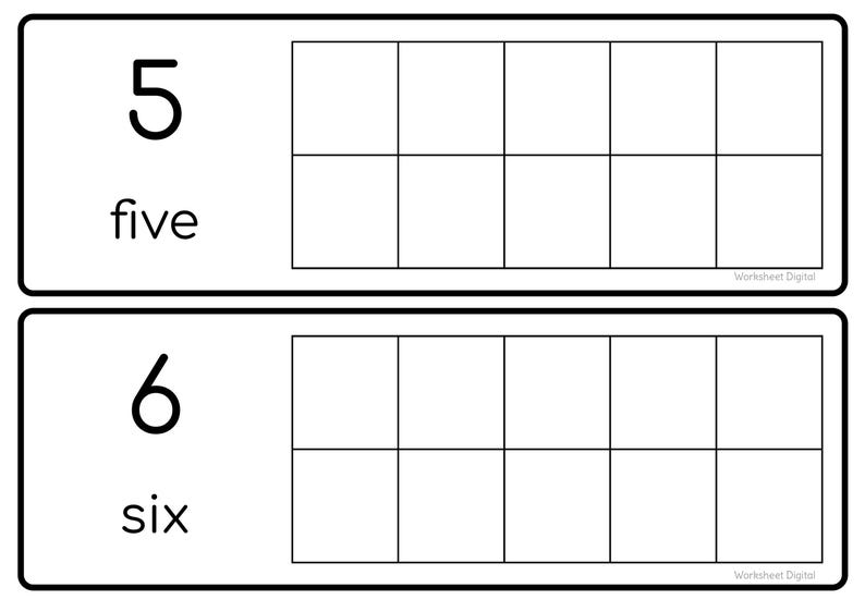 Penguin Ten Frames Worksheet: Learn to Count (PDF) - Etsy