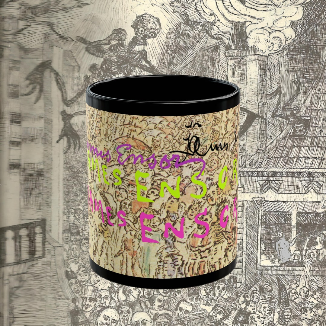 James Ensor & Edgar Allan Poe Mug: Hop Frog's Revenge Graffiti Art - Etsy