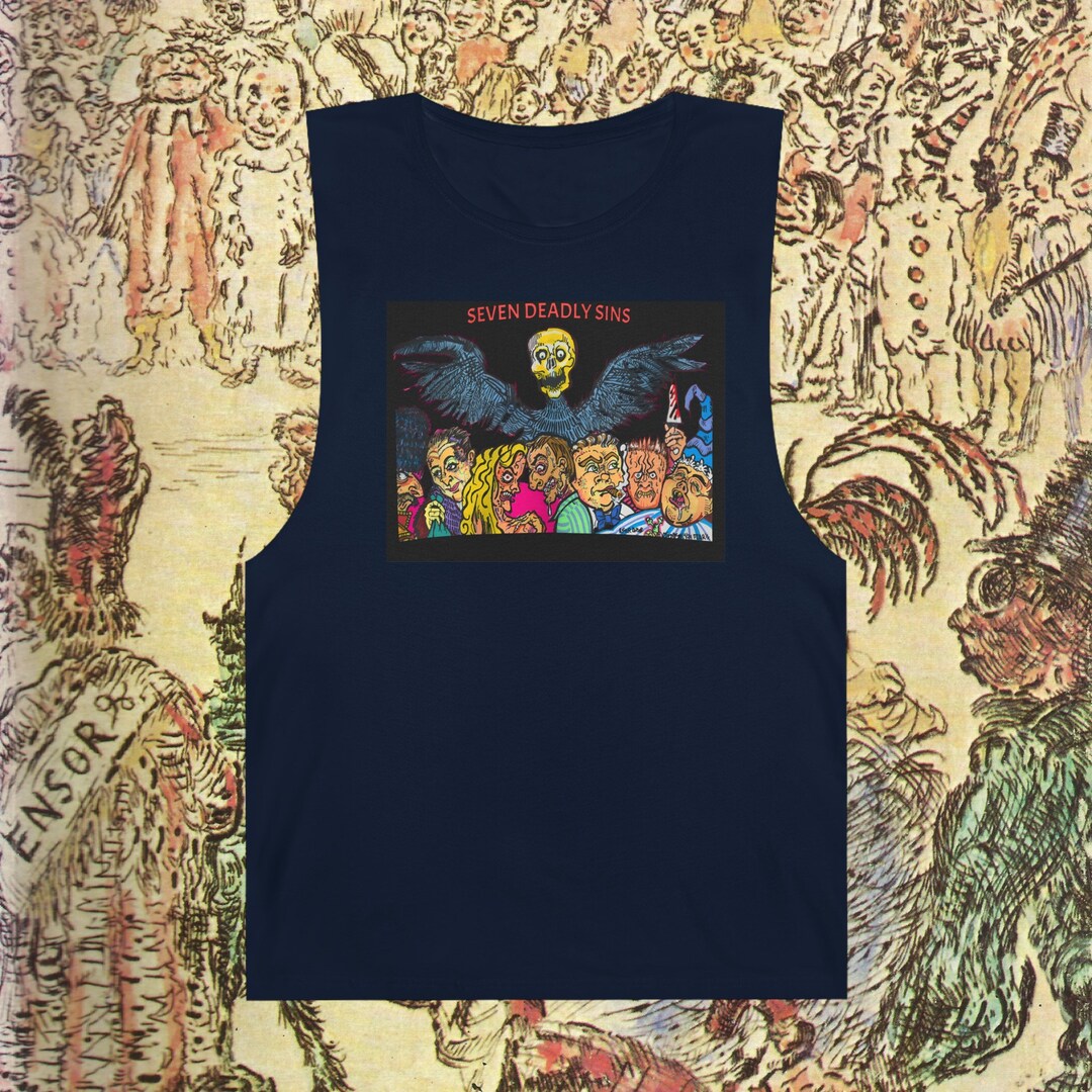 James Ensor the Seven Deadly Sins Reimagined Pride,greed,envy,lust ...