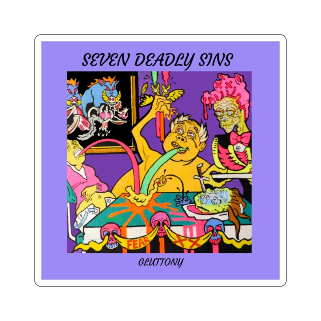 Gluttony From James Ensor Seven Deadly Sins Redone by Fearxx R Thompson ...