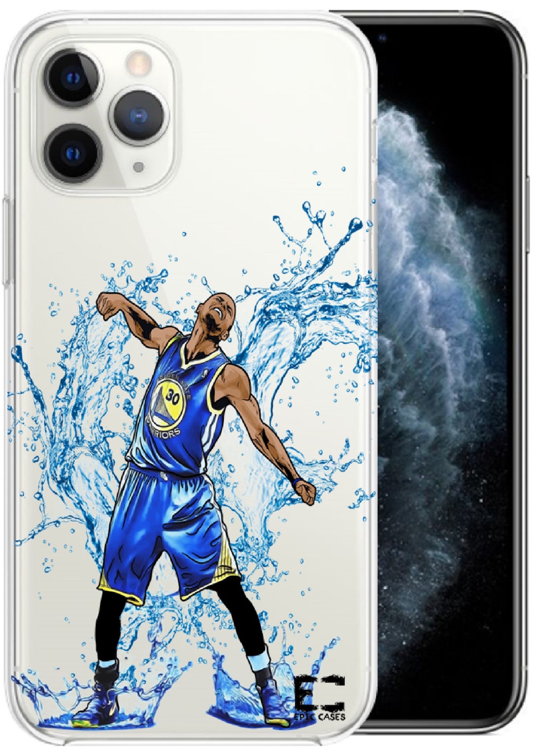 Steph mvp Curry Epic Cases Ultra Slim Crystal Clear Soft Transparent ...