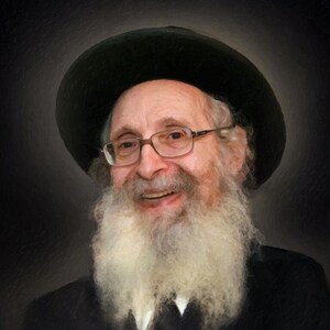 Rav Nosson Tzvi Finkel Portrait Canvas Print - Oil Painting Replica ...