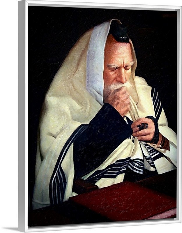 Exquisite Gedolim Portrait of Reb Moshe Feinstein With Realistic ...