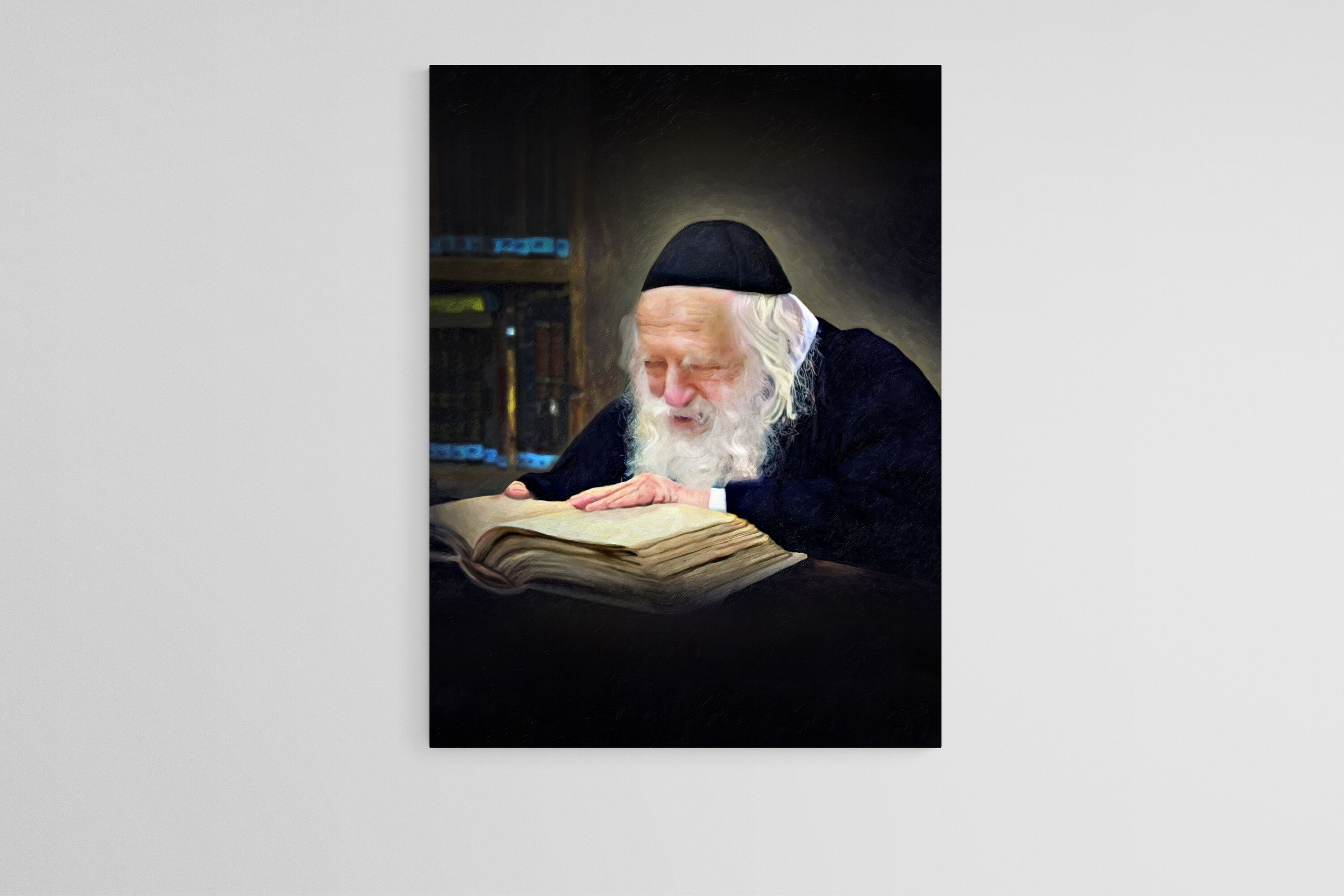 Exquisite Gedolim Portrait of Rav Chaim Kanievsky With Realistic ...