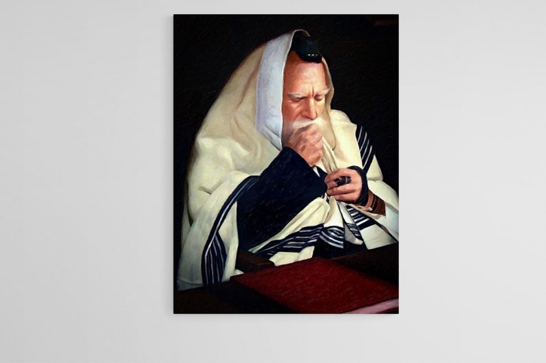 Exquisite Gedolim Portrait of Reb Moshe Feinstein With Realistic ...