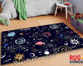 Solar System Mat Rug - Etsy