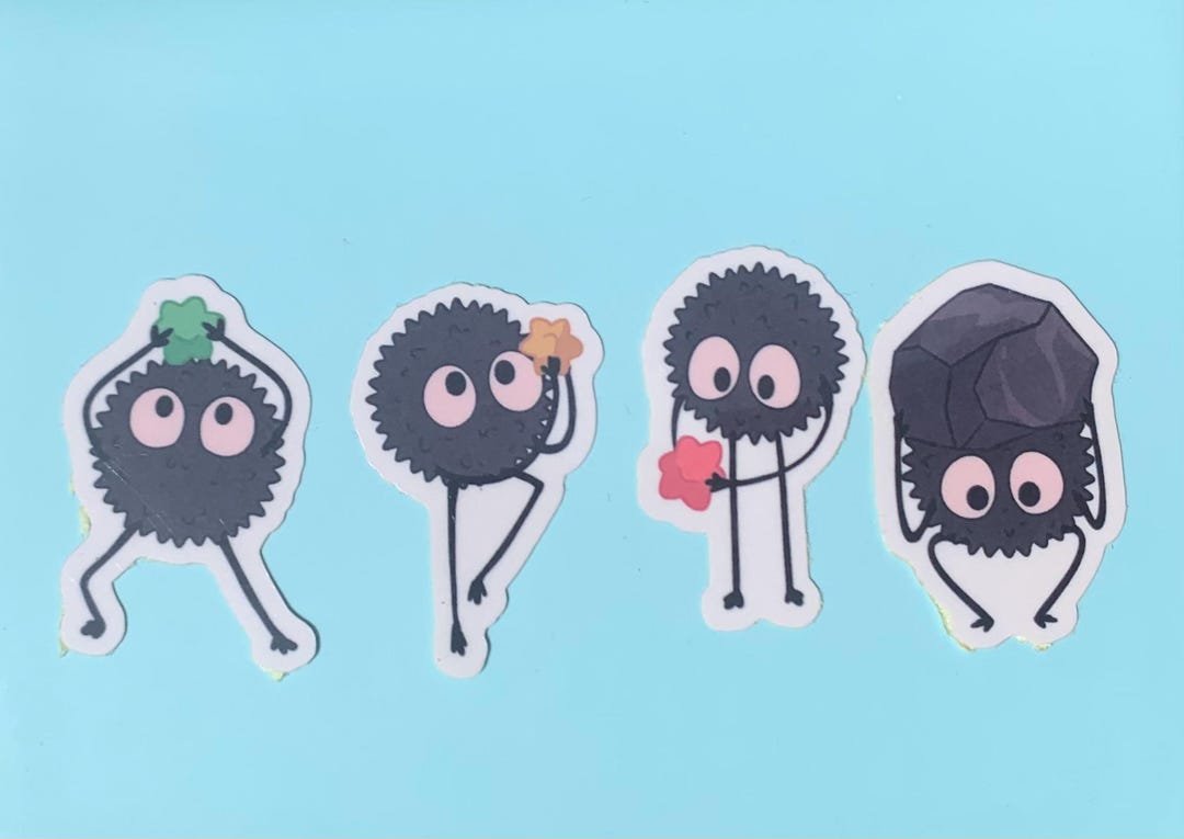 Soot Sprites Stickers - Etsy