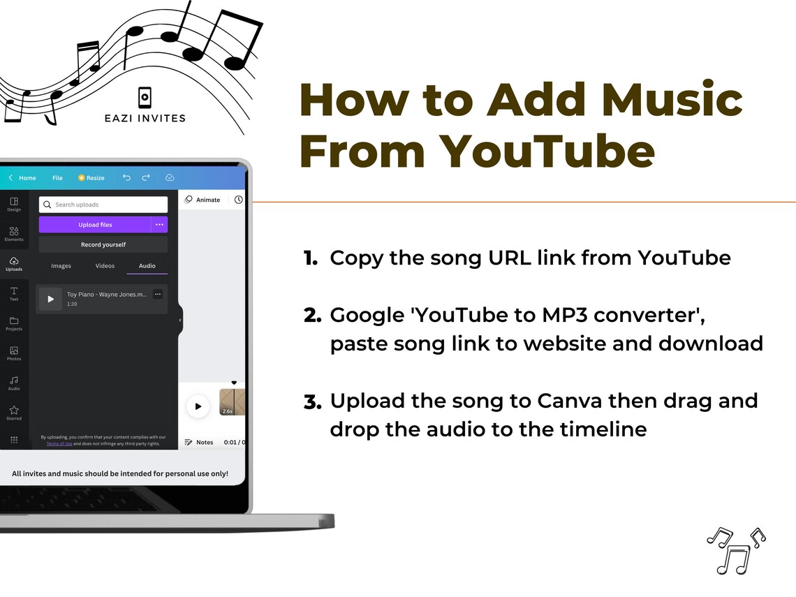 Deployment Send off Going Away Party Video Invitation Template I ...