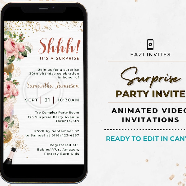 Suprise Bridal Party Invitation - Etsy