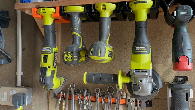 Ryobi Tool Hanger and Drill Holder - Etsy