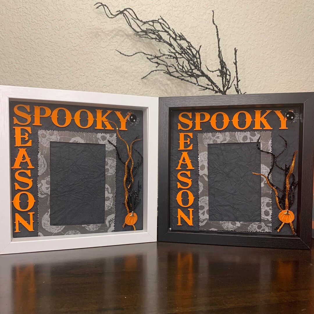Halloween Themed SPOOKY SEASON 4x6 Picture Frame - Etsy