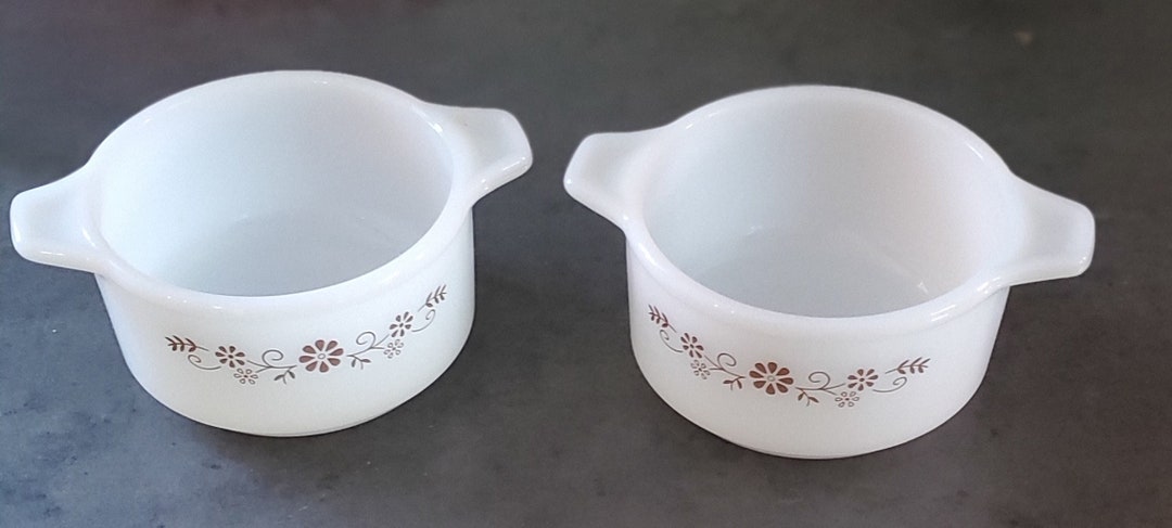 Set of 2 Dynaware Pyr-o-rey Brown Daisy Small Casserole Dishes MC - Etsy