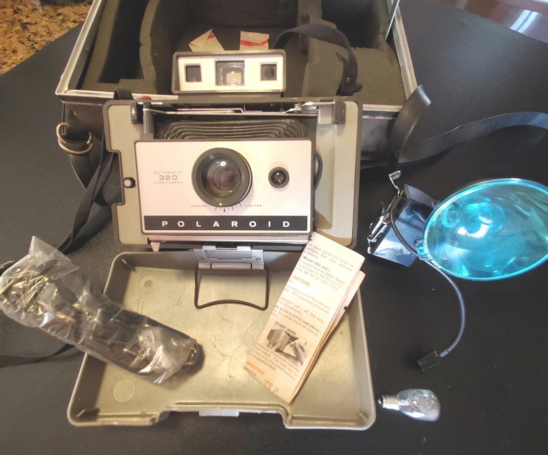Polaroid 320 Land Camera With Case and Accessories - Etsy