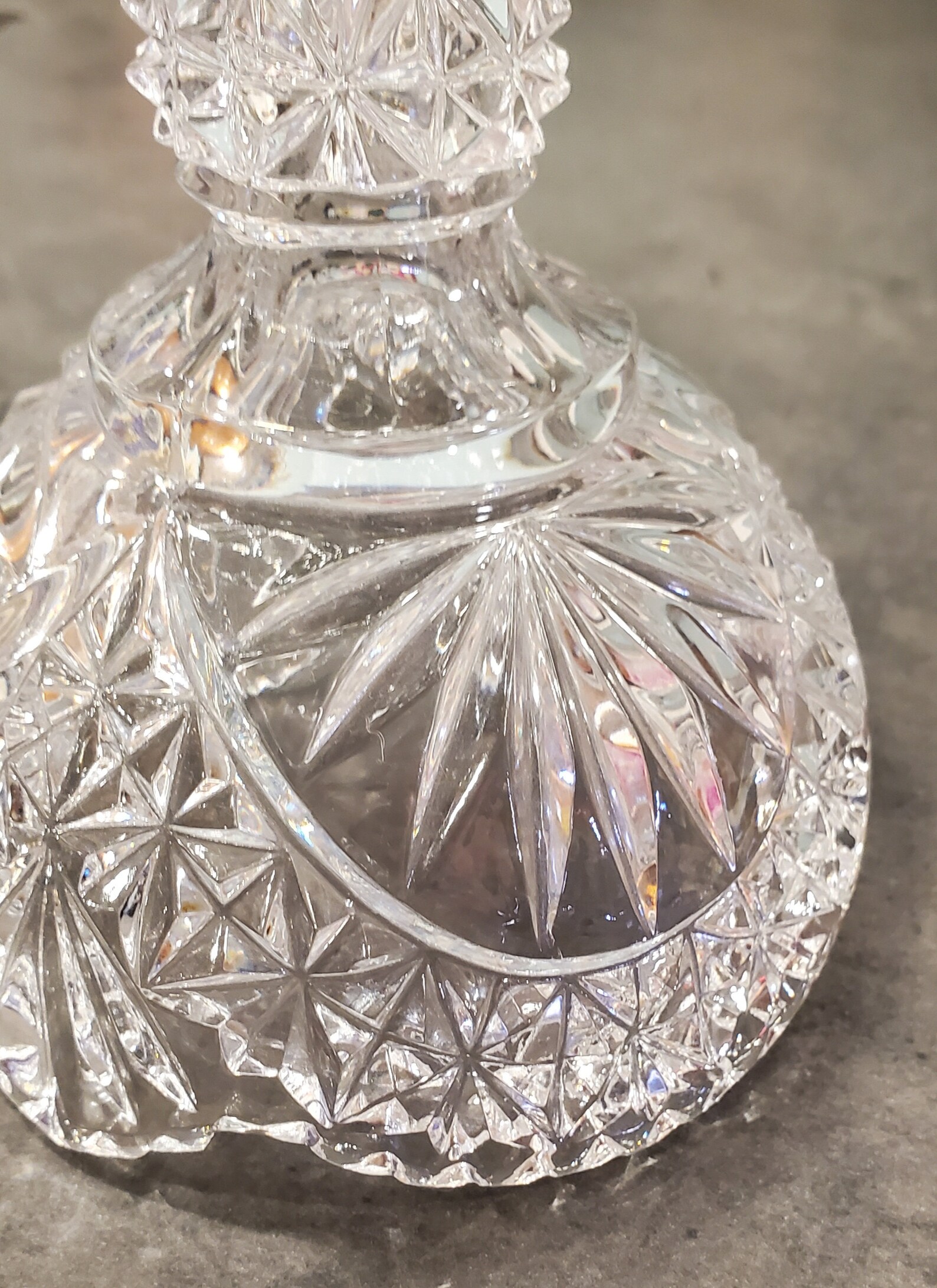 Pressed Glass Crystal Footed Pedestal Compote Dish / Byrdes Collection ...