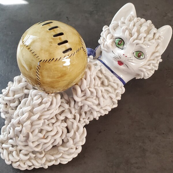 Spaghetti Cat Figurines - Etsy