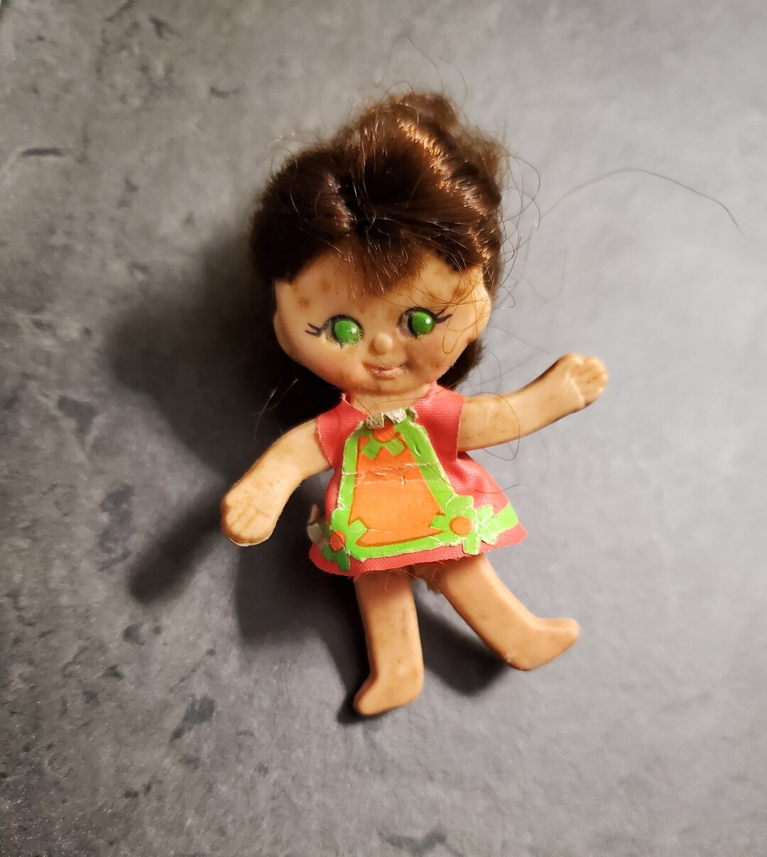Rare Vtg 1969 Flatsy Mini Doll - Etsy