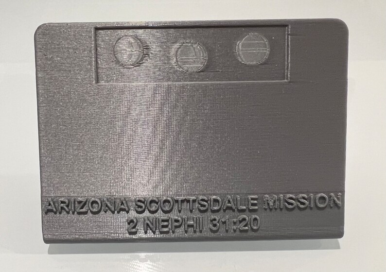 Custom Missionary Tag Display Stand - Etsy