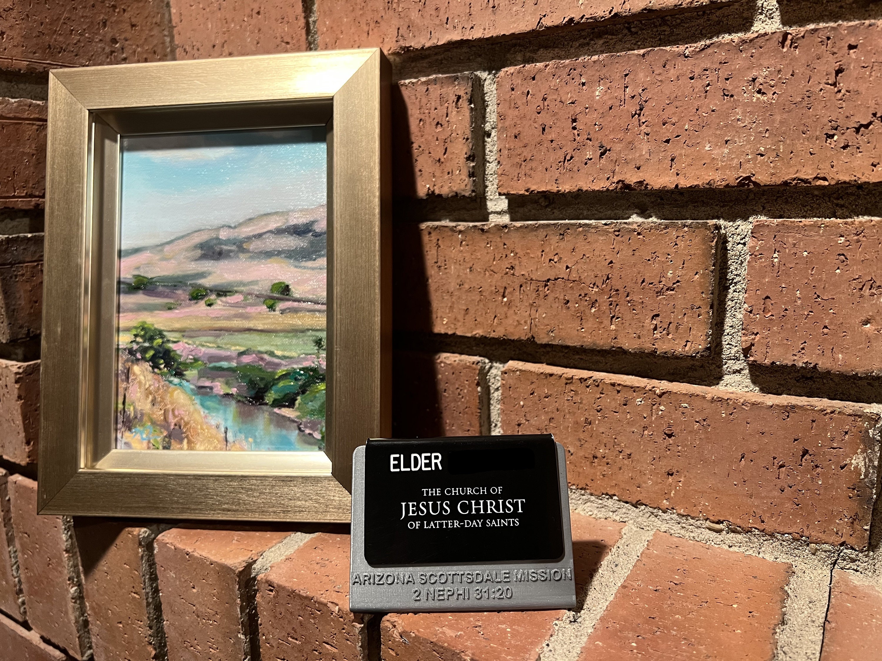 Custom Missionary Tag Display Stand - Etsy