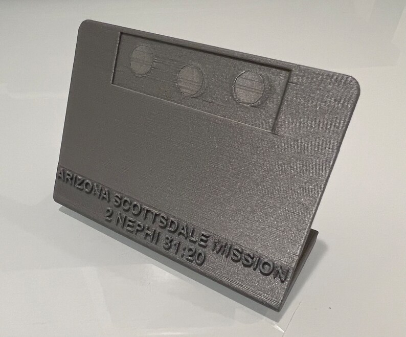 Custom Missionary Tag Display Stand - Etsy