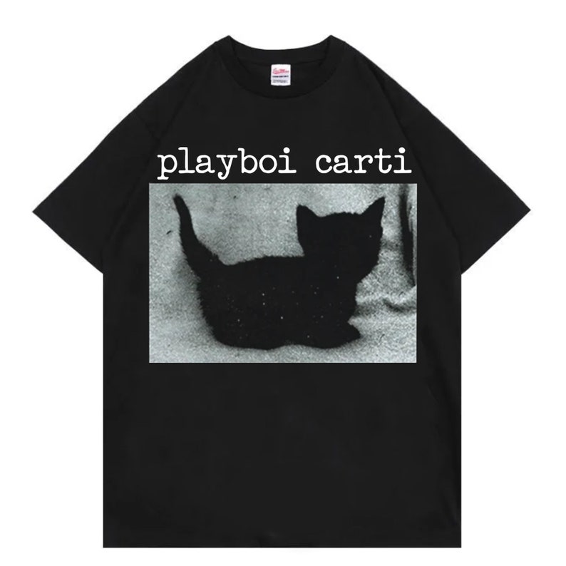 Playboi Carti Cat T Shirt Merch Meme Tee Tour Tshirt - Etsy