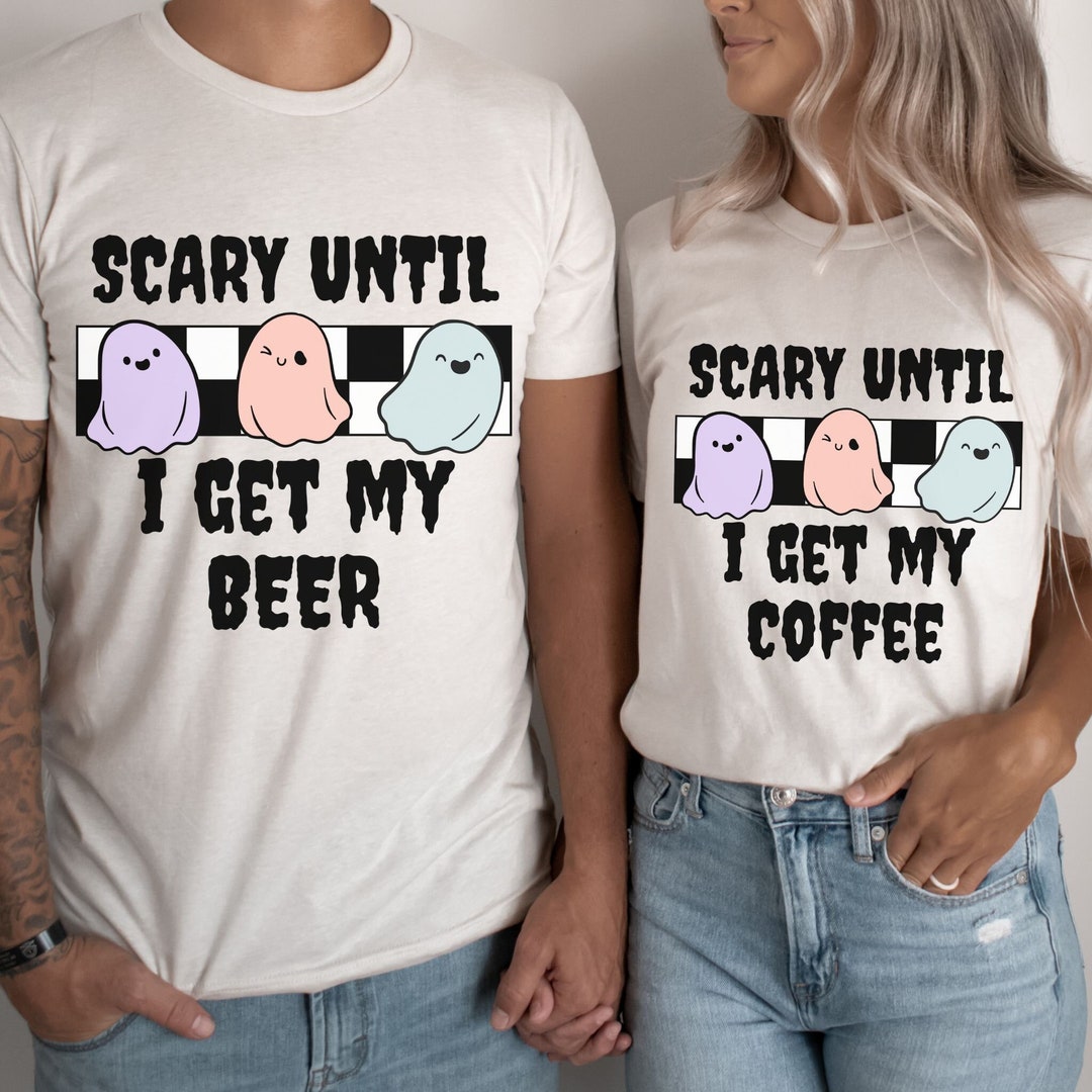 Funny Couples Halloween Shirts Matching Halloween Party Etsy