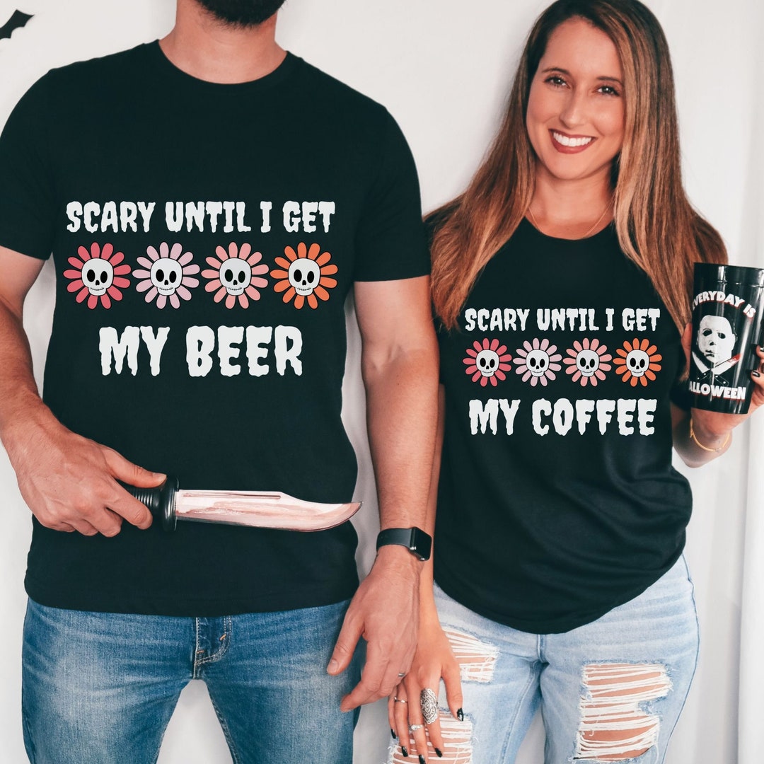 Funny Couples Halloween Shirts Matching Halloween Party Etsy