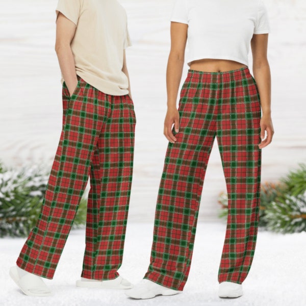 Womens Christmas Plaid Pants - Etsy