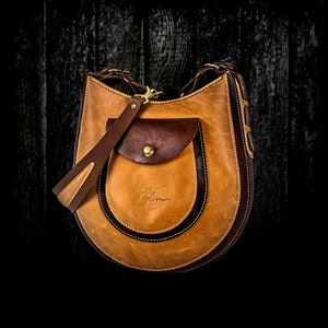 Siberia - Leather Hobo Bag Pattern. Shoulder Bag, Crossbody, Shopper ...